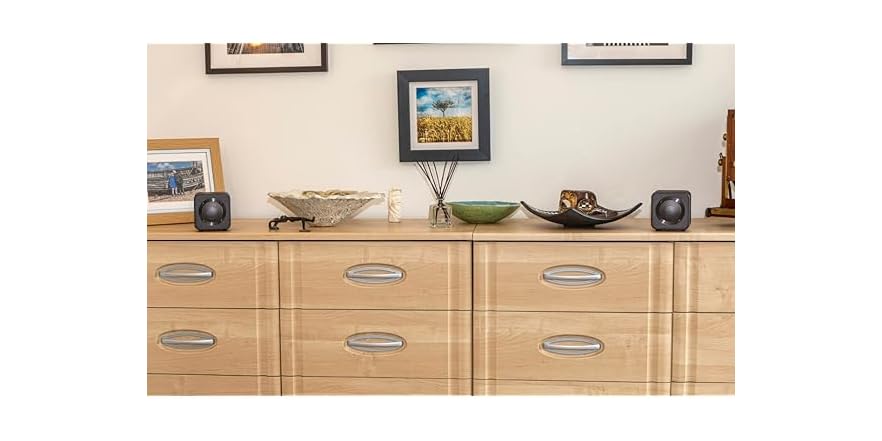 (Pair) Mitchell Acoustics USTREAM GO Portable Bluetooth Stereo Speakers