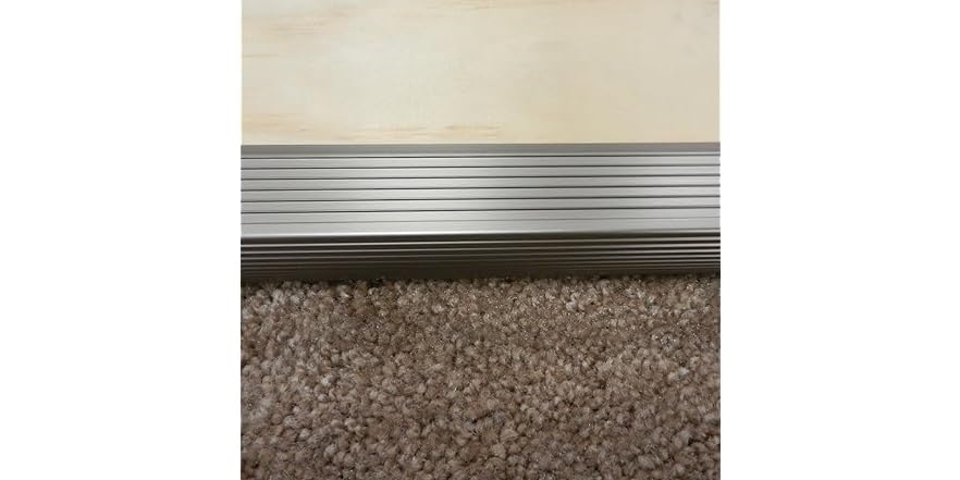 Stair Edging (Fluted) 36" Satin Nickel Satin Nickel