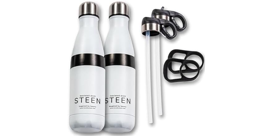 STEEN Insulated SS Bottle 2 PK