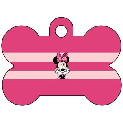 Amazon.com : Disney Minnie Mouse Pet Id Tag for Dogs & Cats ...