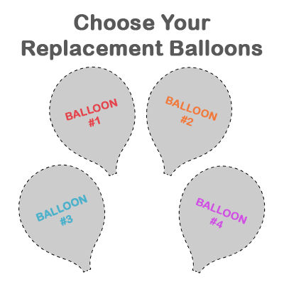 Amazon.com: PermaShine Reusable Helium Free 13" Replacement Balloons (4 ...