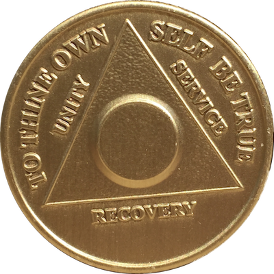 Amazon.com: AA Coin (Alcoholics Anonymous) Recovery Medallion ...