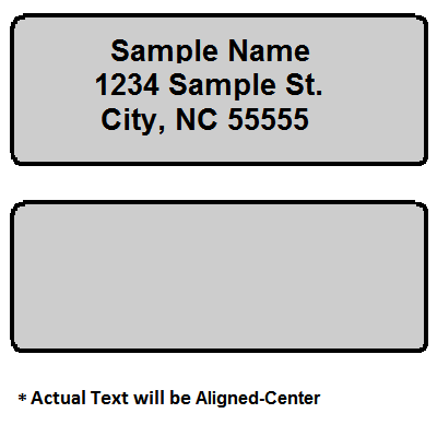 Amazon.com : Return Address Labels - Roll of 500 Personalized Labels ...