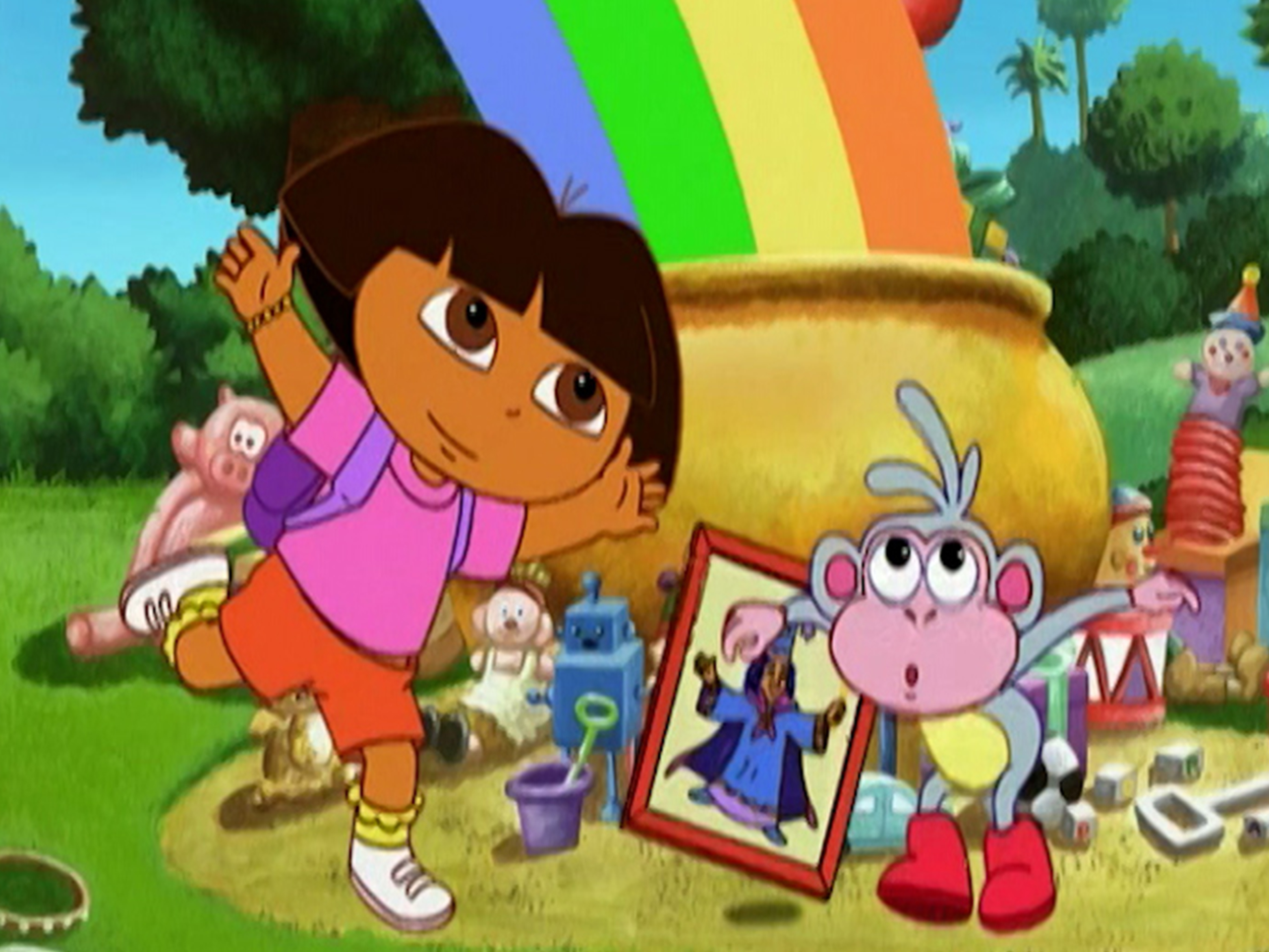 Dora The Explorer Lost Squeaky