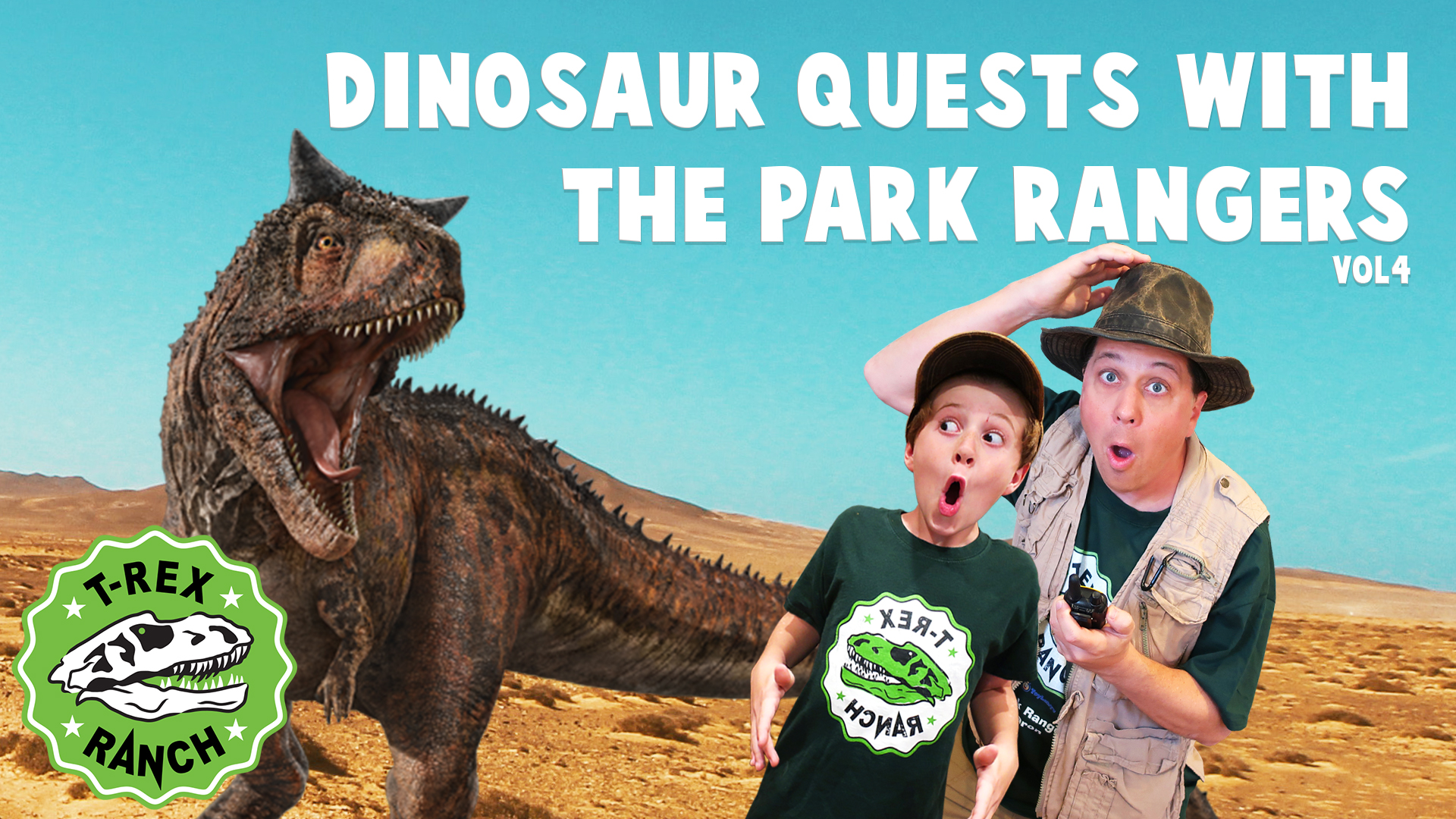 Prime Video: Dinosaur Quests with The Park Rangers by T-Rex Ranch