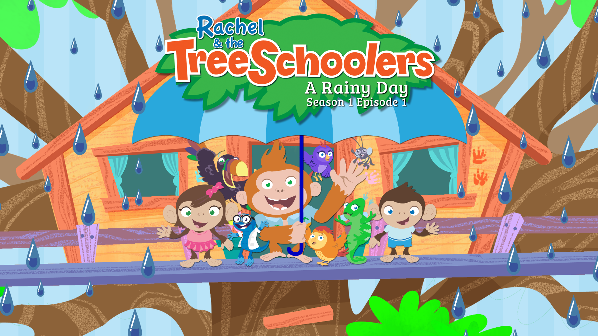 Amazon.com: Rachel and the TreeSchoolers Season 1 Episode 1: A Rainy ...