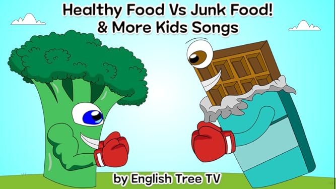 Junk Food Vs Healthy Food For Kids