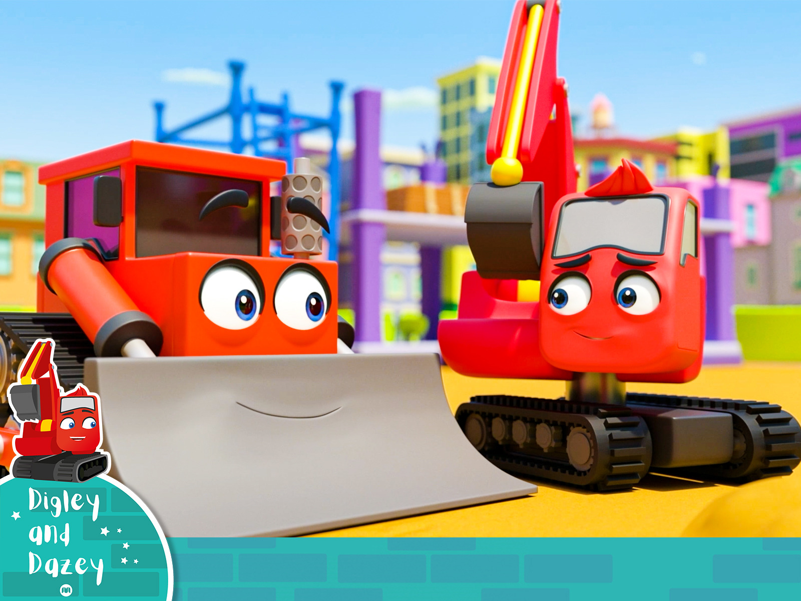 Prime Video: Digley & Dazey - Vehicle Cartoons for Kids (Made by Little ...