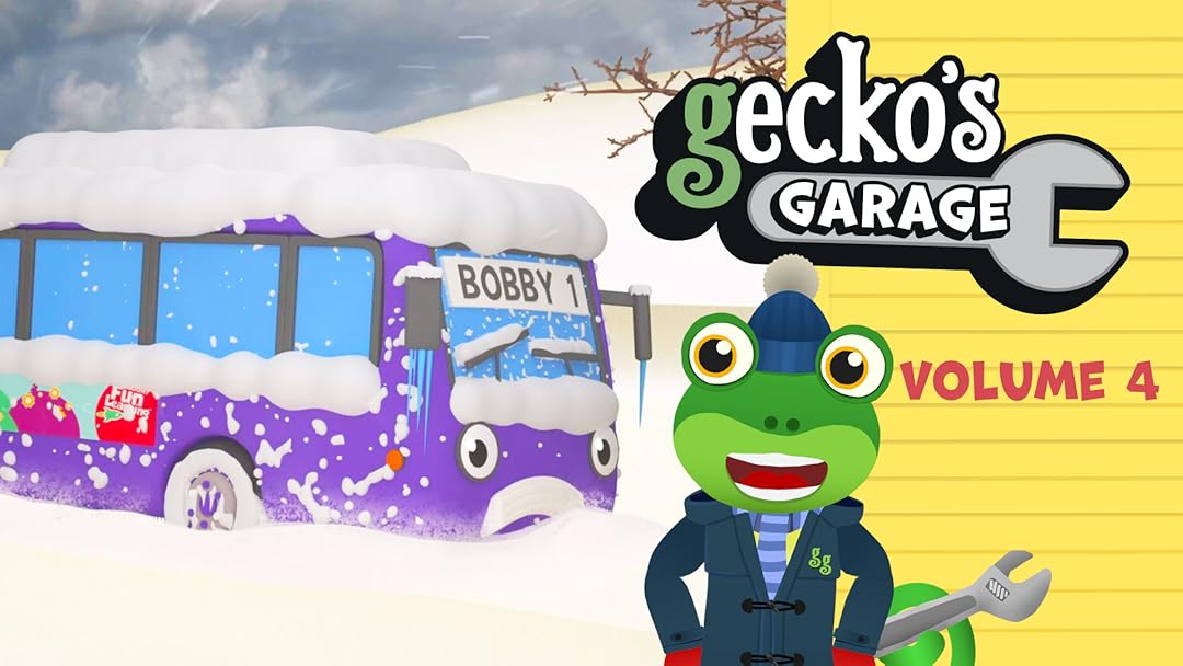 Amazon.com: Gecko's Garage Vol. 4 : ---, Toddler Fun Learning: Movies & TV