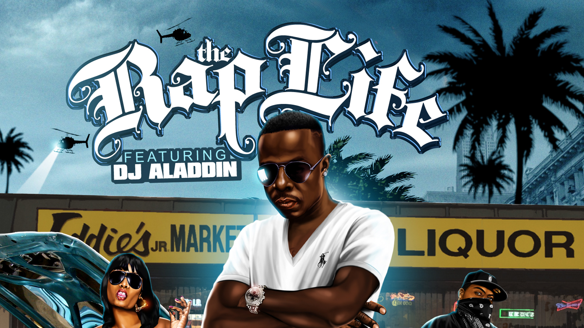 Amazon.co.jp: The Rap Life Featuring DJ Aladdin : DJ Aladdin, Hollis ...
