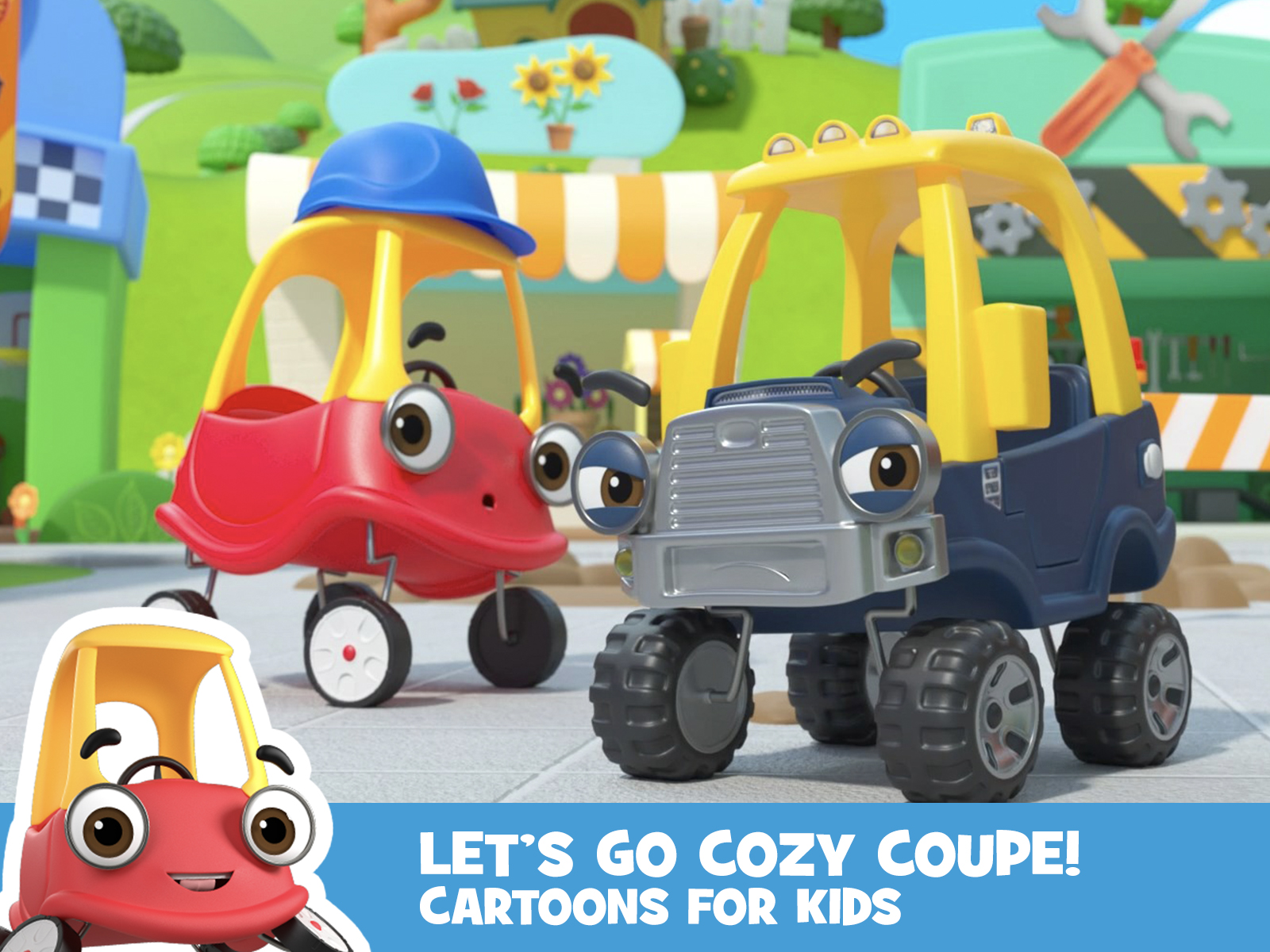 Prime Video: Let's Go Cozy Coupe! - Cartoons for Kids