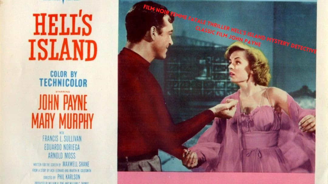 Prime Video: Film Noir Femme Fatale Thriller Hell's Island Mystery Detective Classic Film John Payne