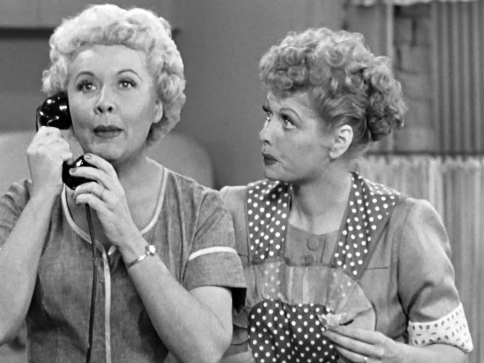 Lucy And Ethel Laughing