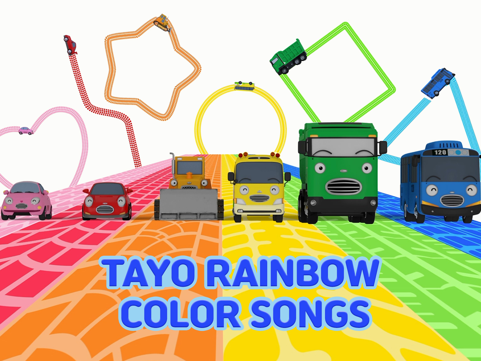 Prime Video: Tayo Rainbow Color Songs