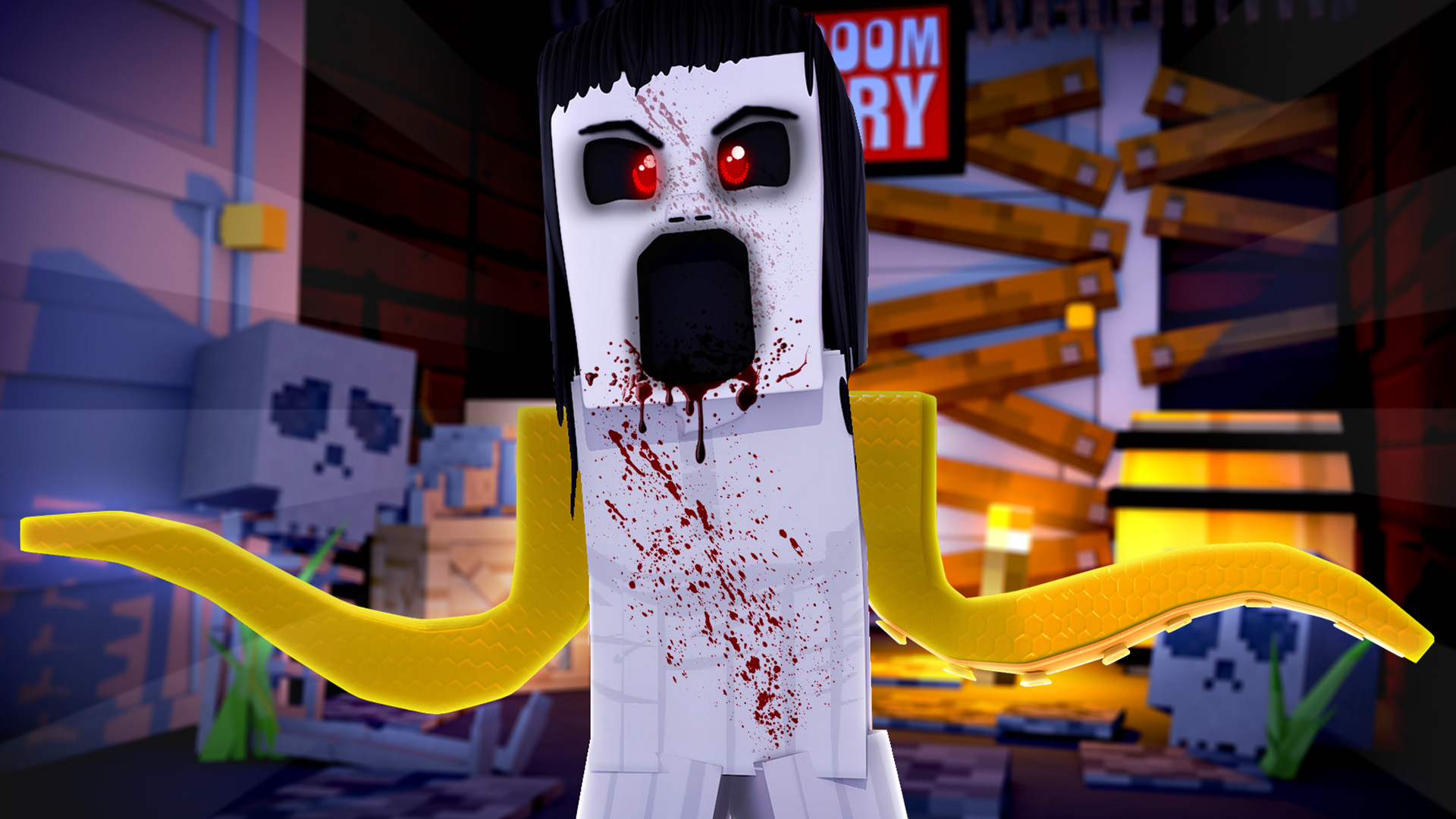 Creepypasta Minecraft The Rake