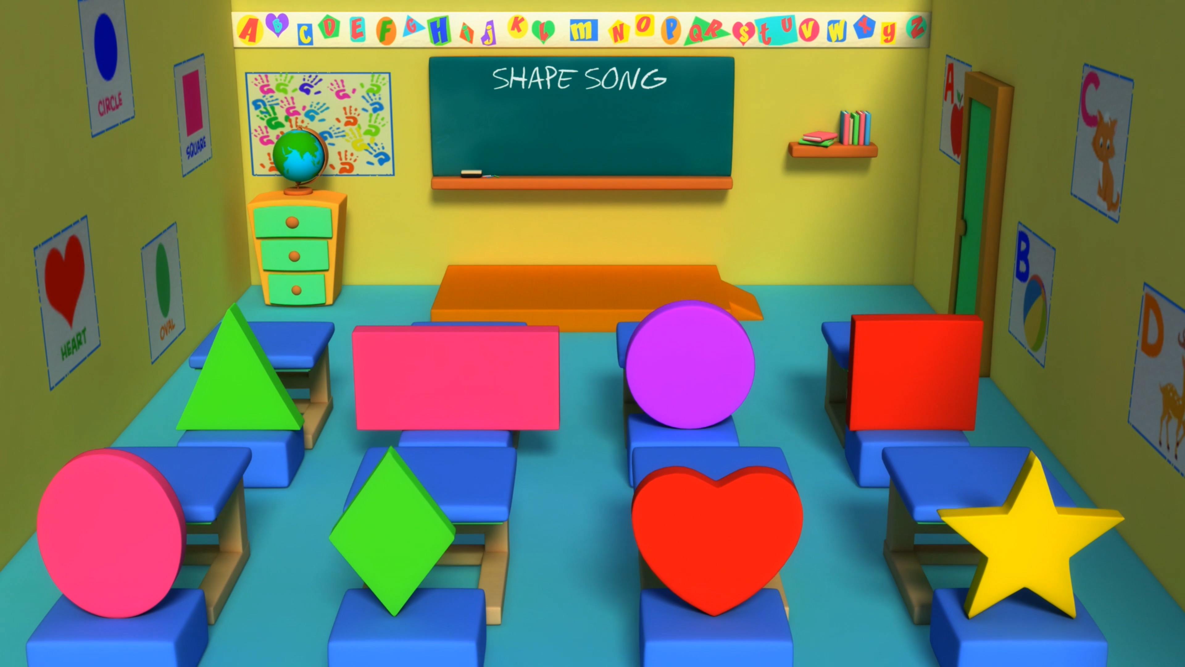 Watch Shapes Songs and More Learning Nursery Rhymes | Prime Video
