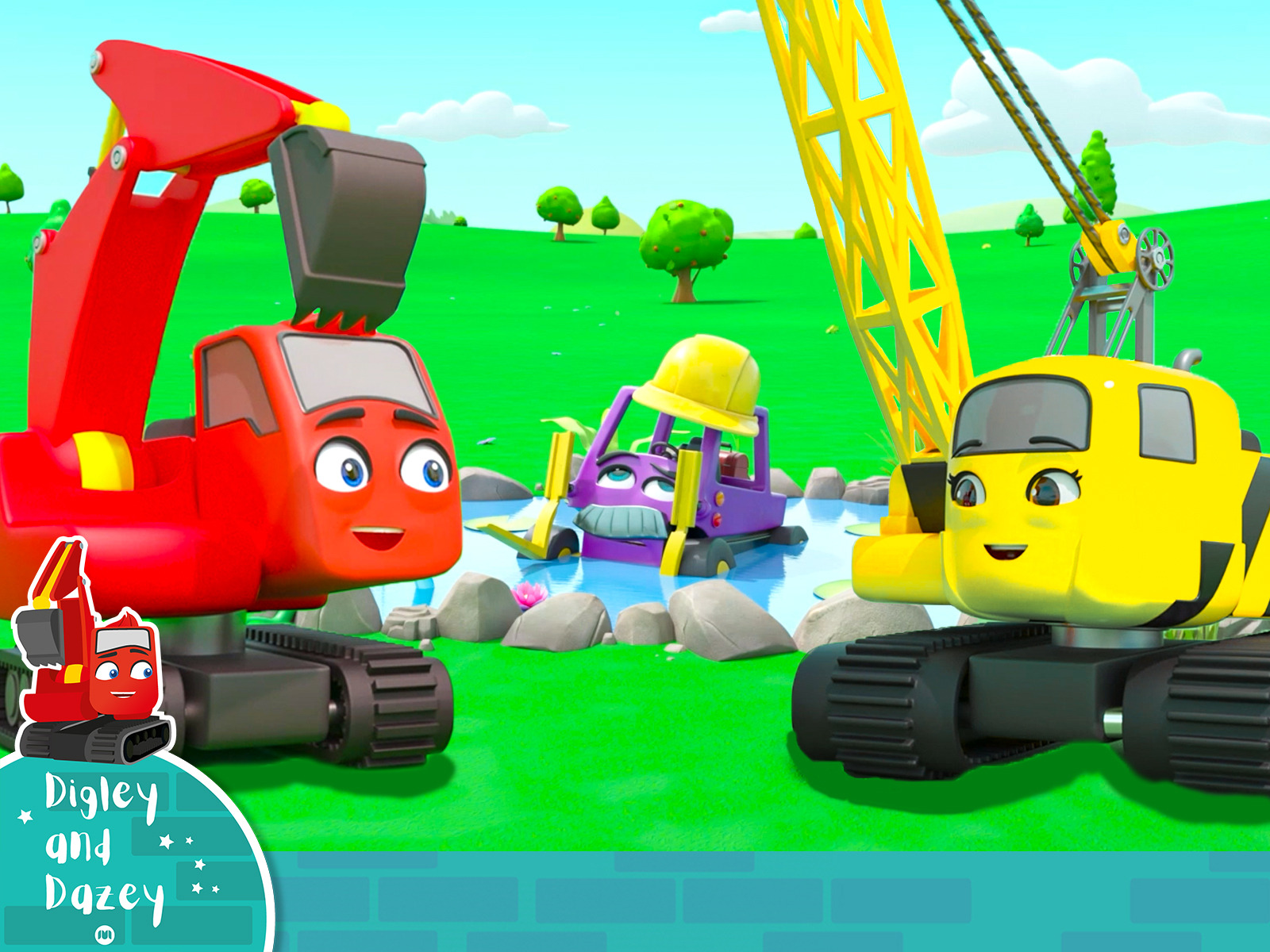 Prime Video: Digley & Dazey - Vehicle Cartoons for Kids (Made by Little ...