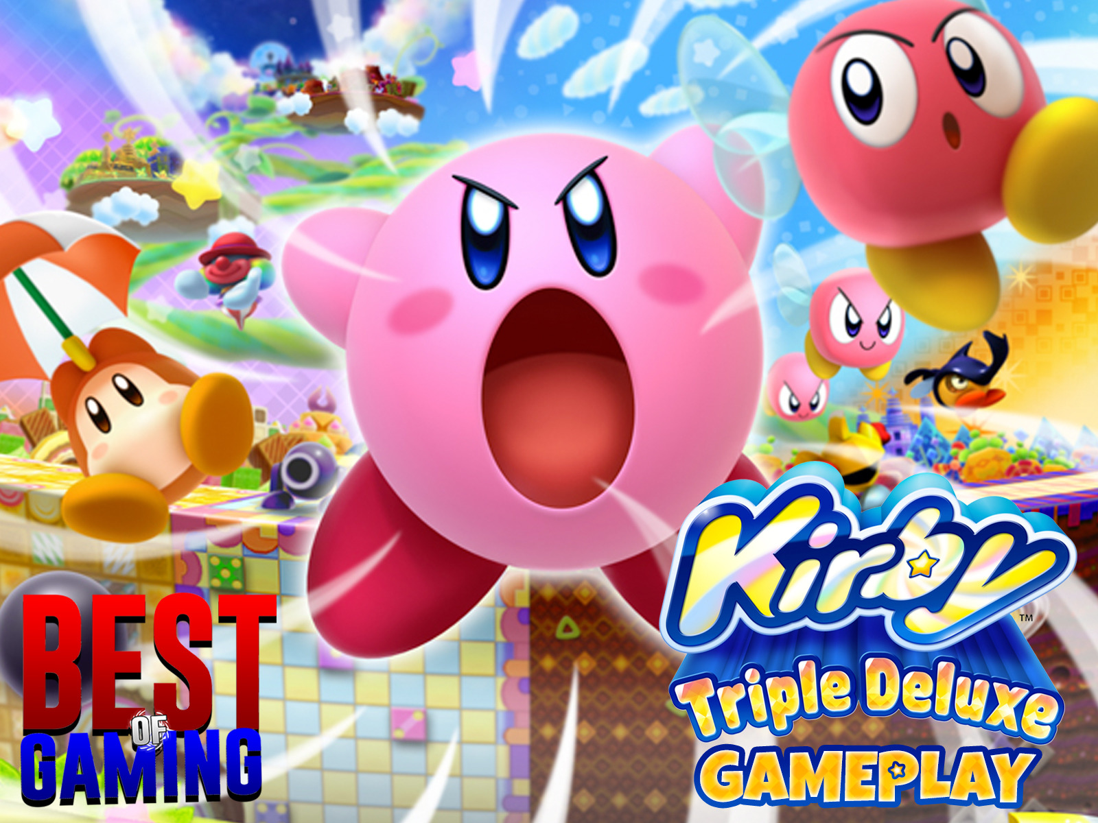 Kirby Triple Deluxe Cover
