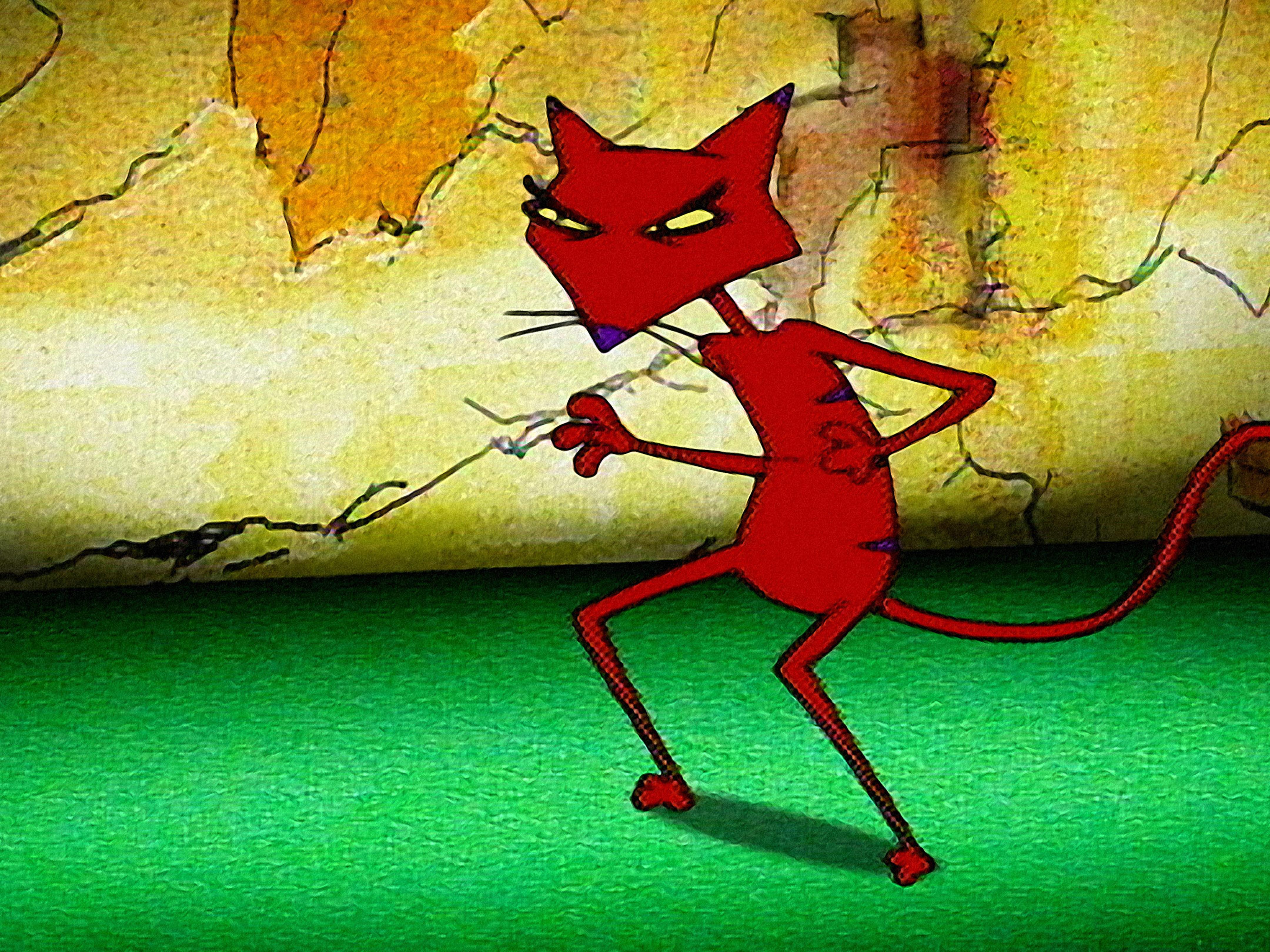 Courage The Cowardly Dog Katz Gif