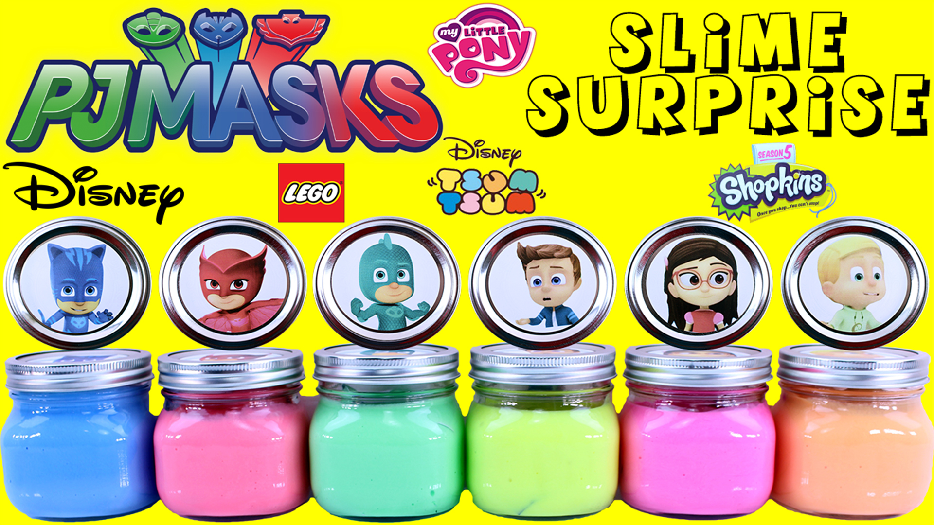 Amazon.co.jp: PJ Masks Slime Surprise Jars Toy Reviewを観る | Prime Video