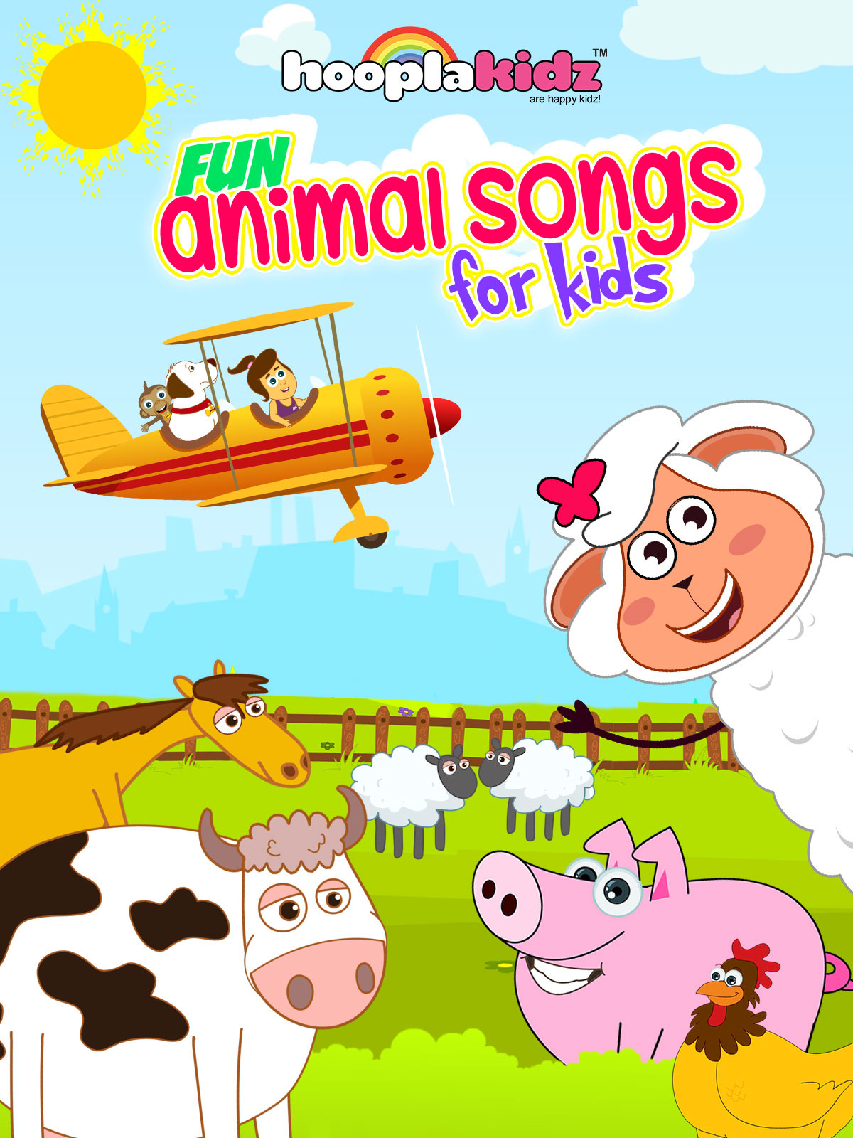 Prime Video: Fun Animal Songs for Kids by HooplaKidz