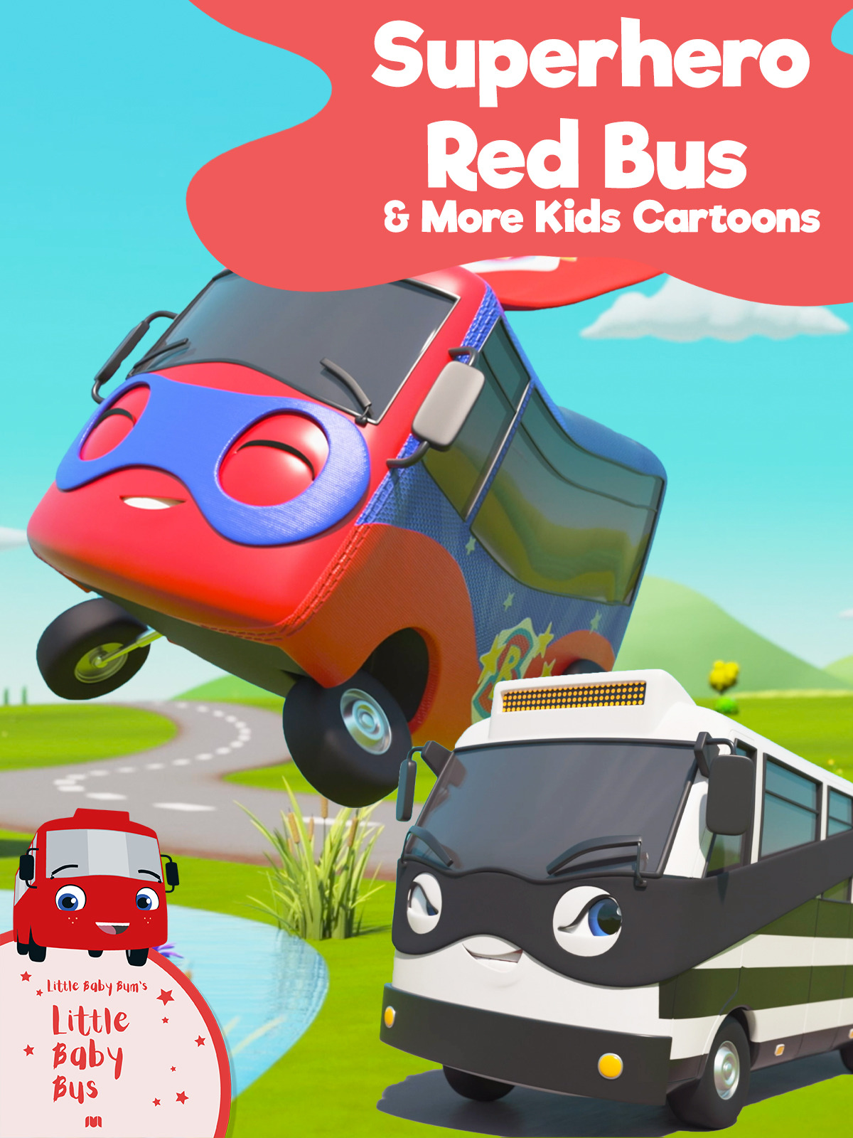 Prime Video: Little Baby Bus - Superhero Red Bus & More Kids Cartoons