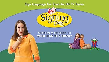 Amazon.com: Signing Time Season 2 Episode 13: Who has the Frog : Rachel ...