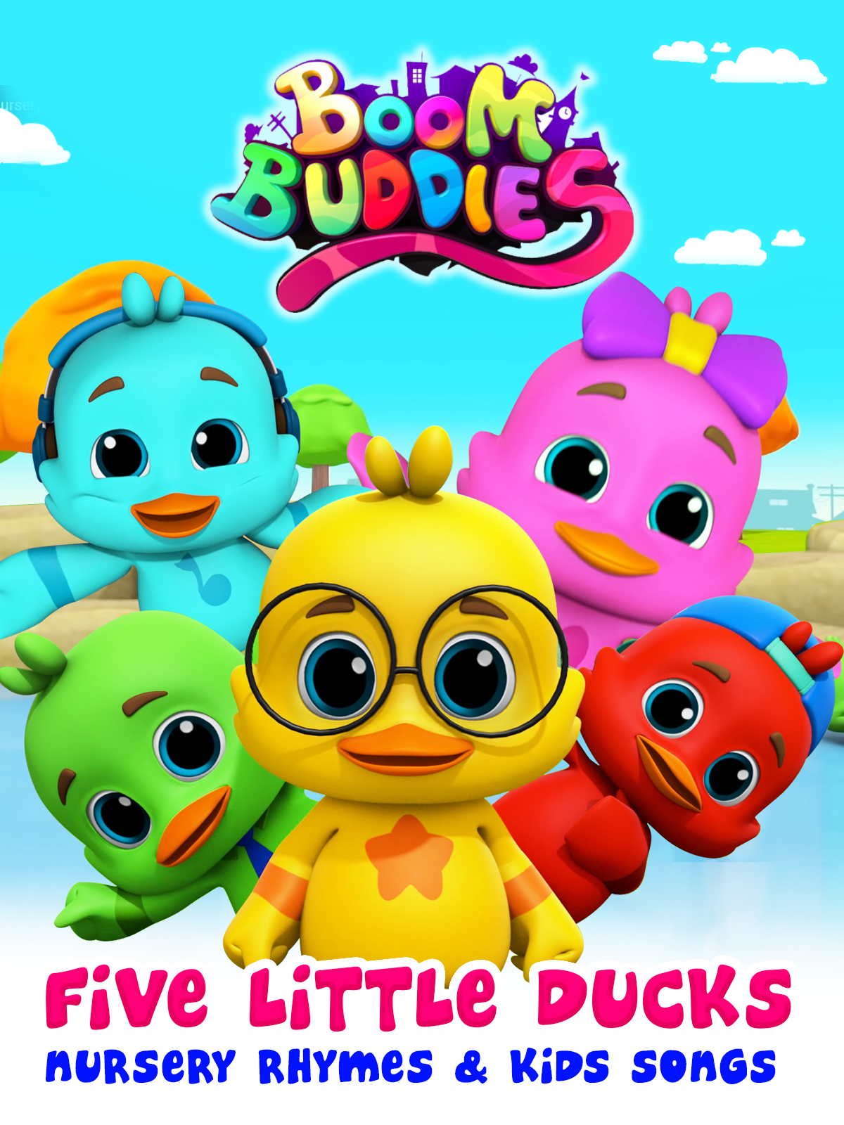 Prime Video: Five Little Ducks Nursery Rhymes & Kids Songs - Boom Buddies
