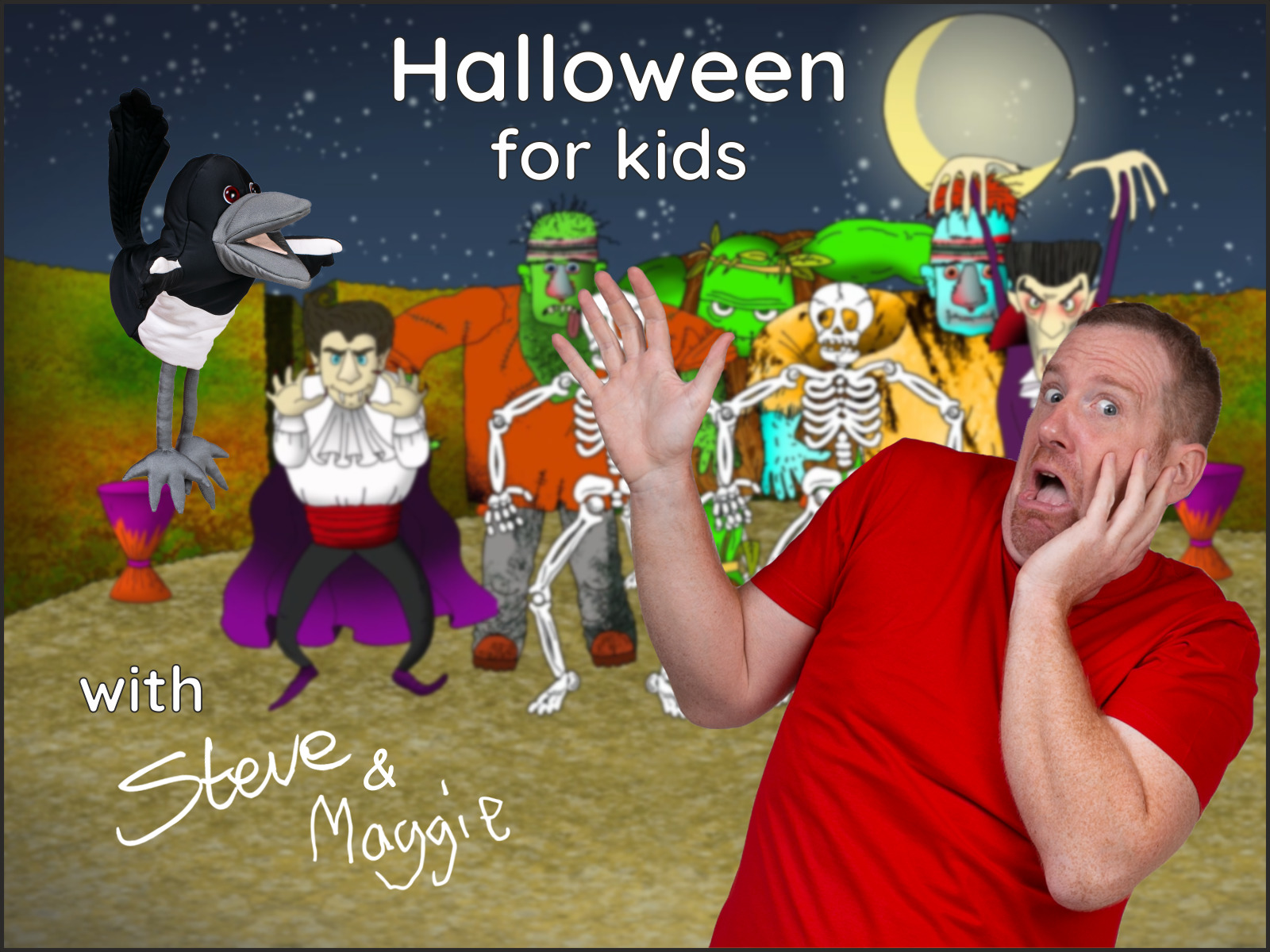 Prime Video Halloween For Kids With Steve Maggie