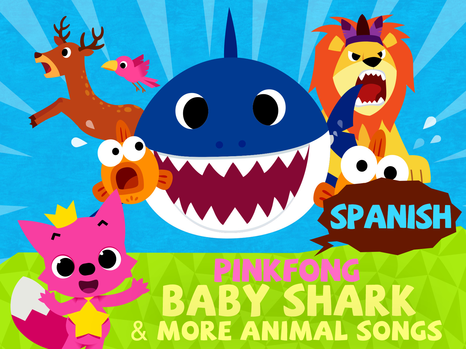 Prime Video: Pinkfong! Baby Shark & More Animal Songs (Spanish Version)