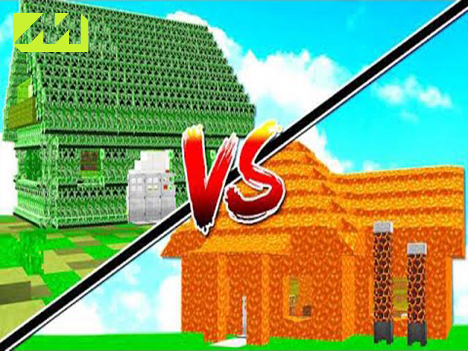 Minecraft Lava House