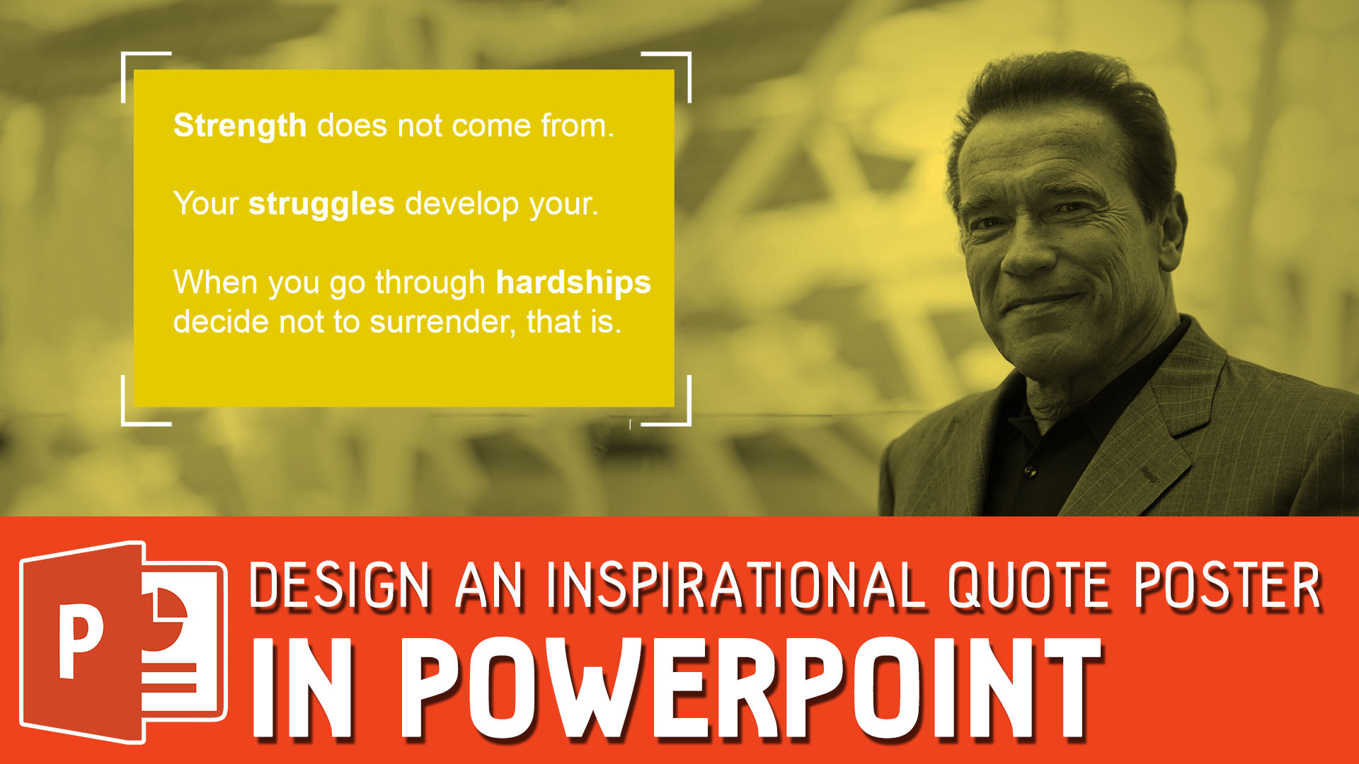 Watch Design An Inspirational Quote Poster In PowerPoint Prime Video