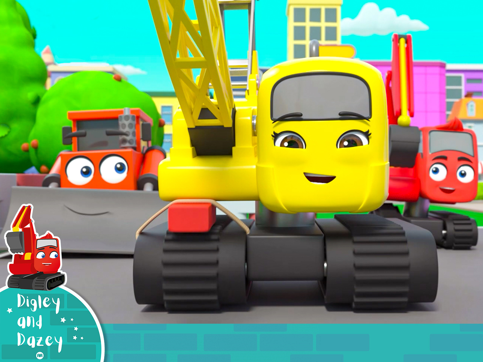 Prime Video: Digley & Dazey - Vehicle Cartoons for Kids (Made by Little ...