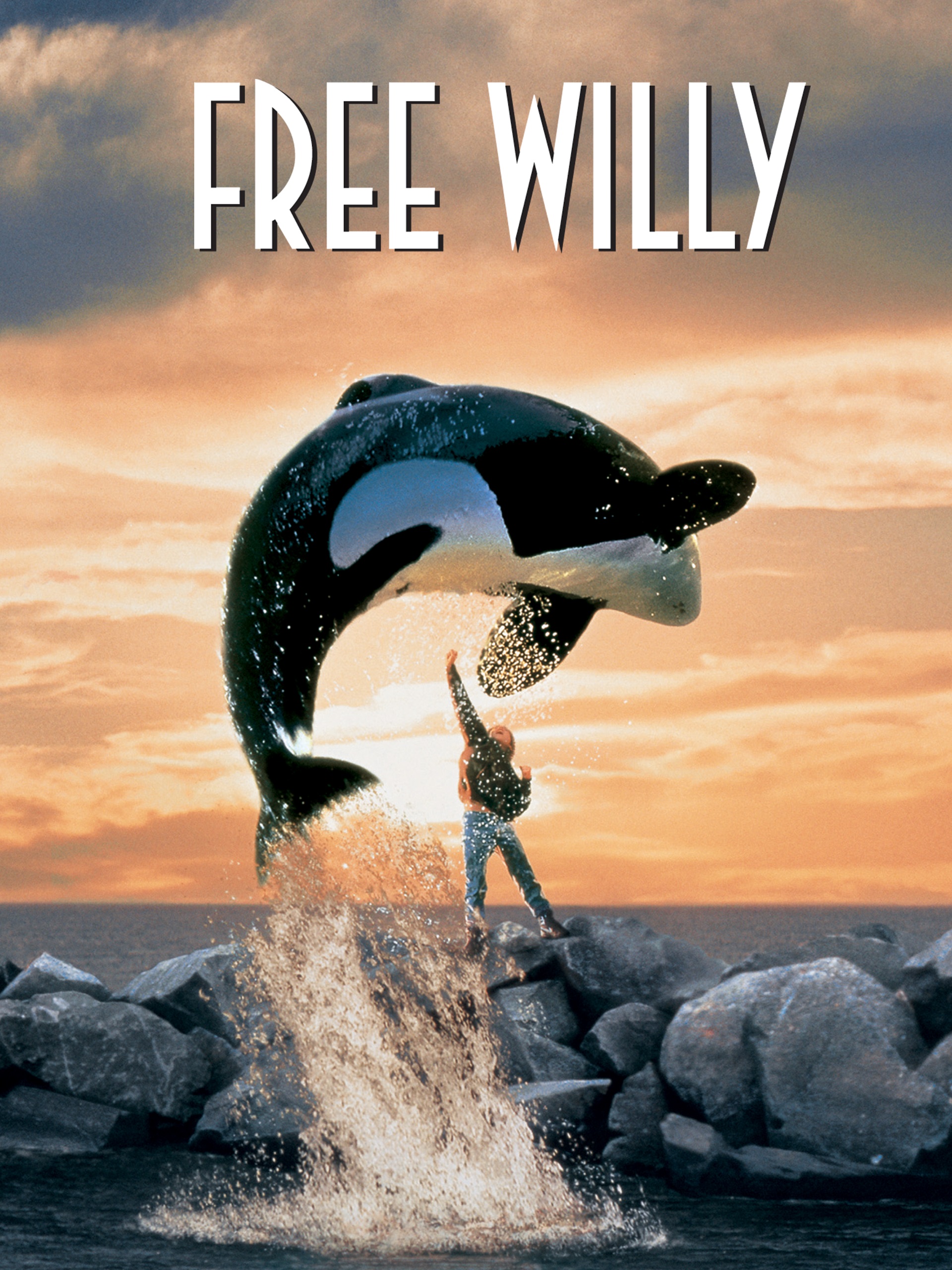 Free Willy Movie Poster