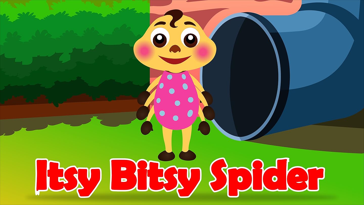 Watch Itsy Bitsy Spider - Nursery Rhymes Video For Children | Prime Video
