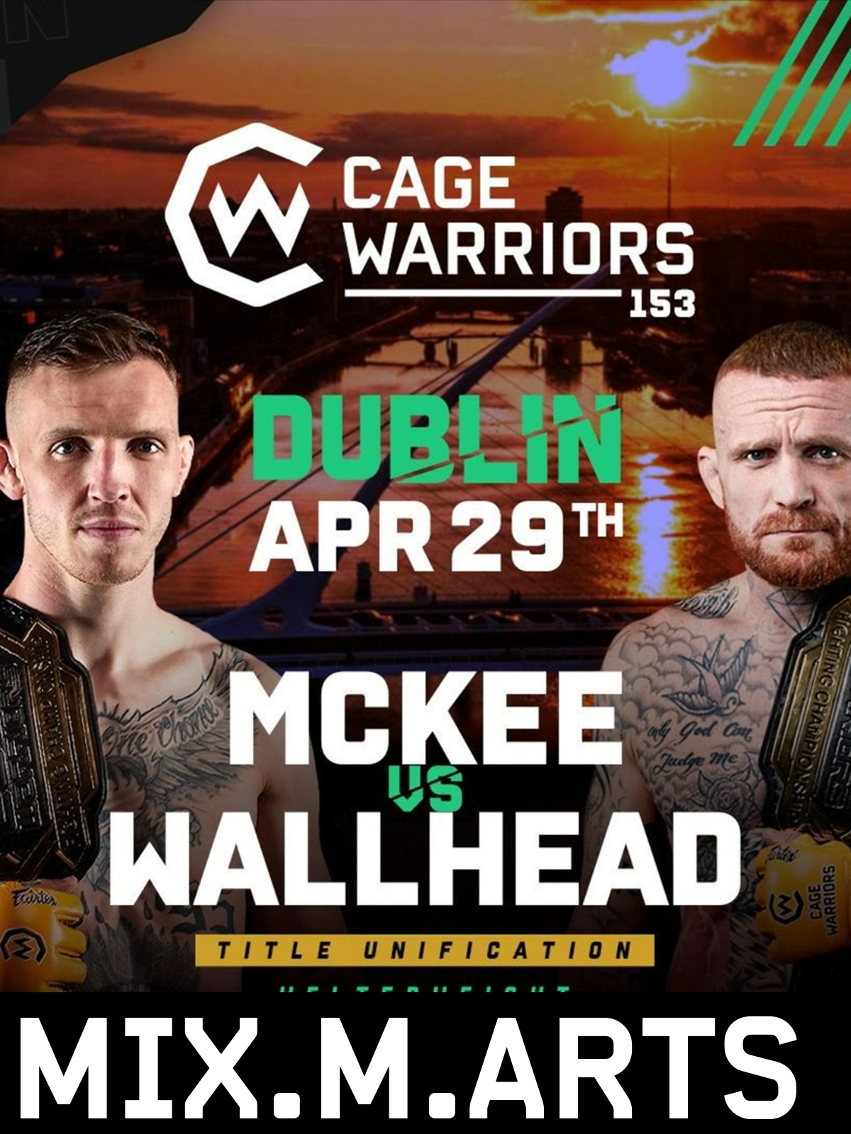 Prime Video: Cage Warriors 153 | McKee vs Wallhead