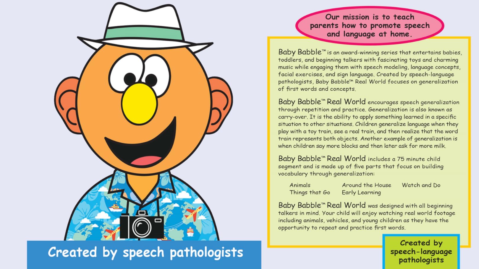 Amazon.com: Baby Babble - Real World : Made by Speech Therapists ...
