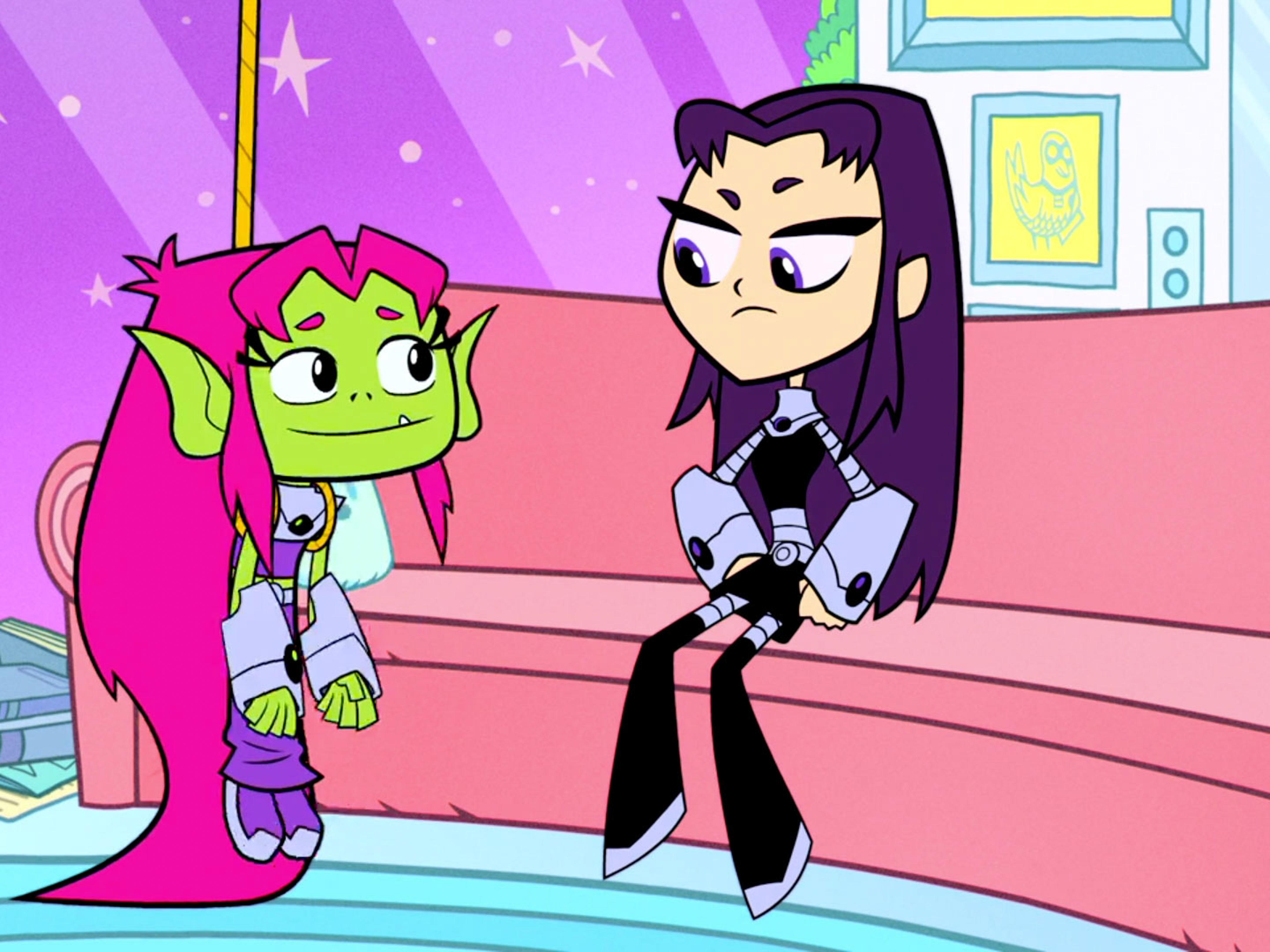 Starfire Teen Titans Go Angry