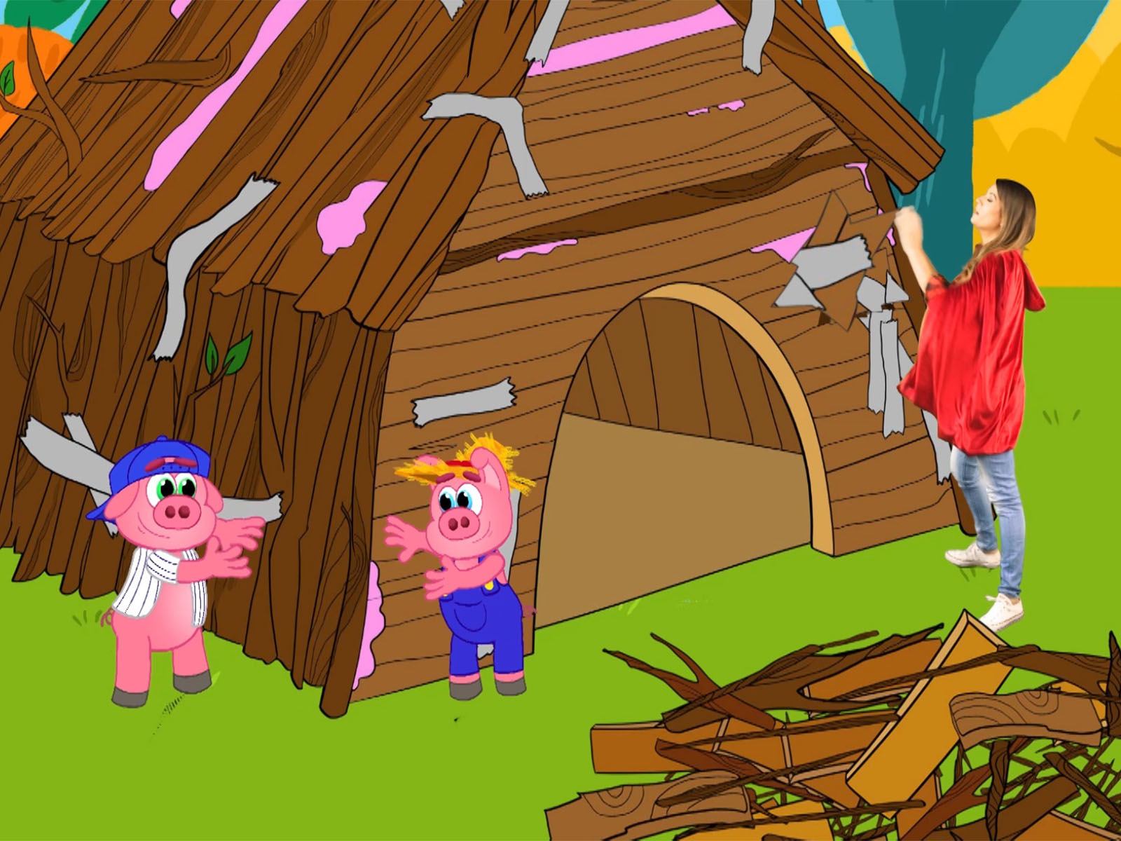 Prime Video: The Three Little Pigs - Story Time with Ms. Booksy - Cool ...