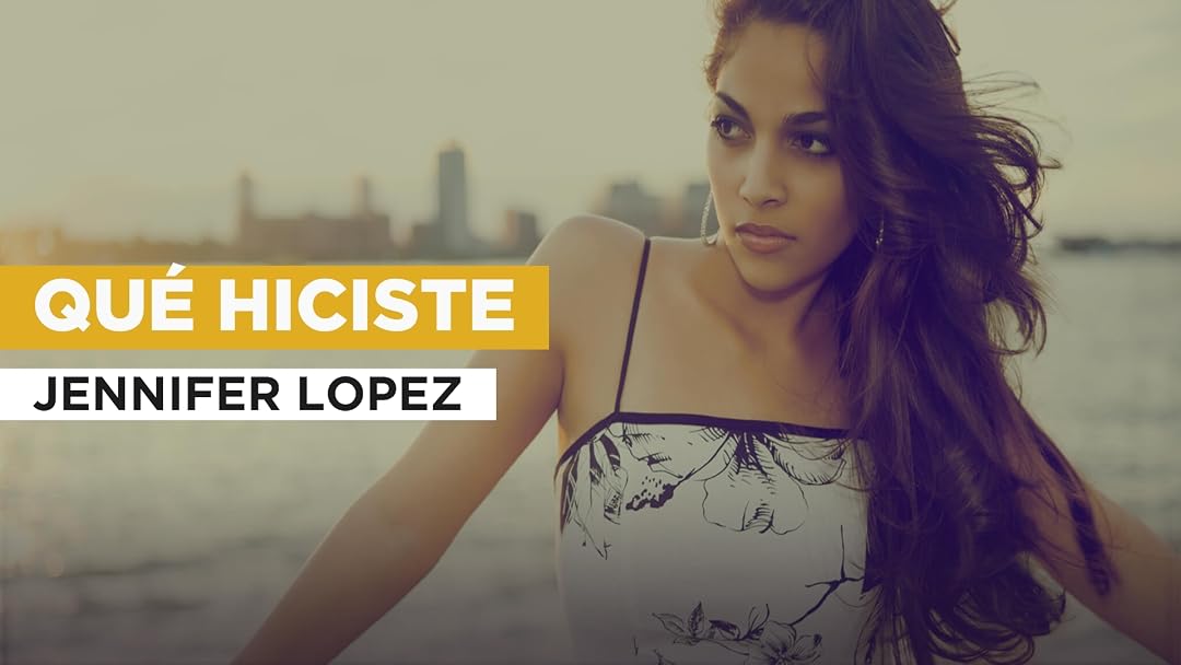 Prime Video: Qué Hiciste in the Style of Jennifer Lopez