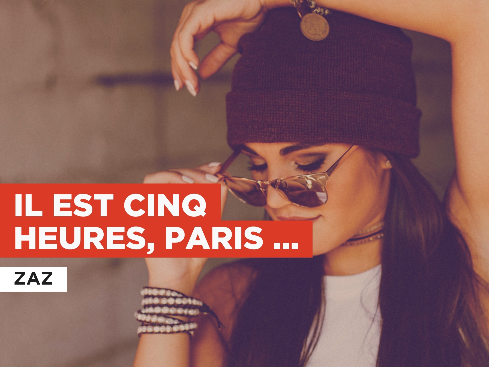 Prime Video: Il est cinq heures, Paris s'éveille in the Style of Zaz