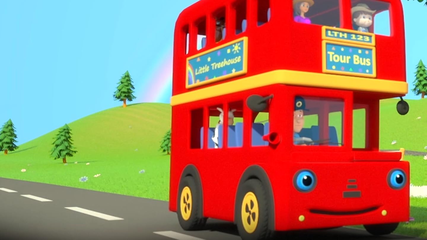 Watch Wheels on the Bus Nursery Rhymes For Children - Little Treehouse ...