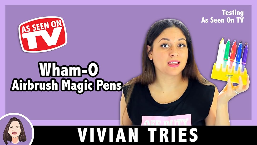 Watch Review: Wham-O Airbrush Magic Pens - Testing As Seen on TV ...