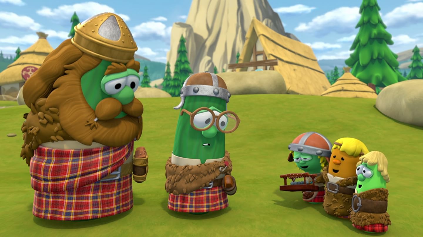 Amazon.com: VeggieTales: MacLarry & The Stinky Cheese Battle : Mike ...