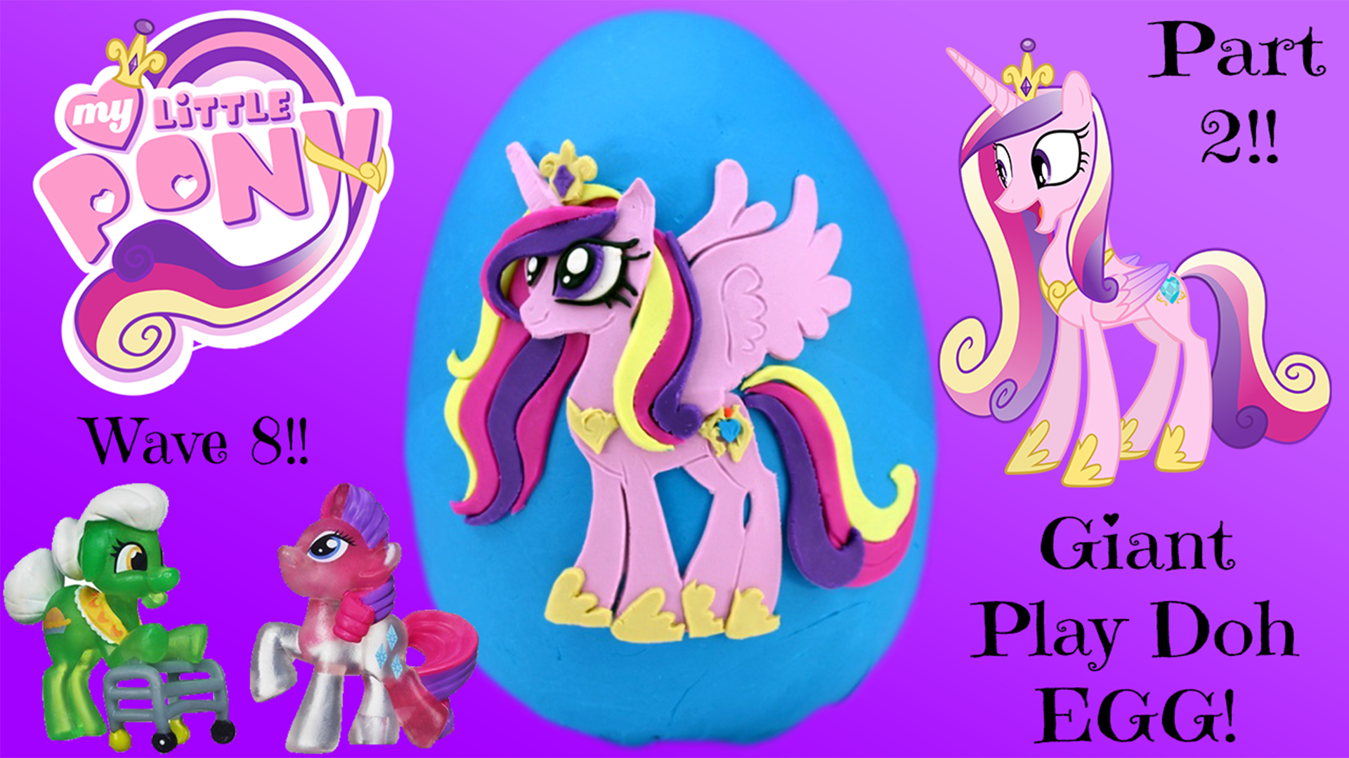 Amazon.co.jp: GIANT Princess Cadence My Little Pony Surprise Egg Play ...