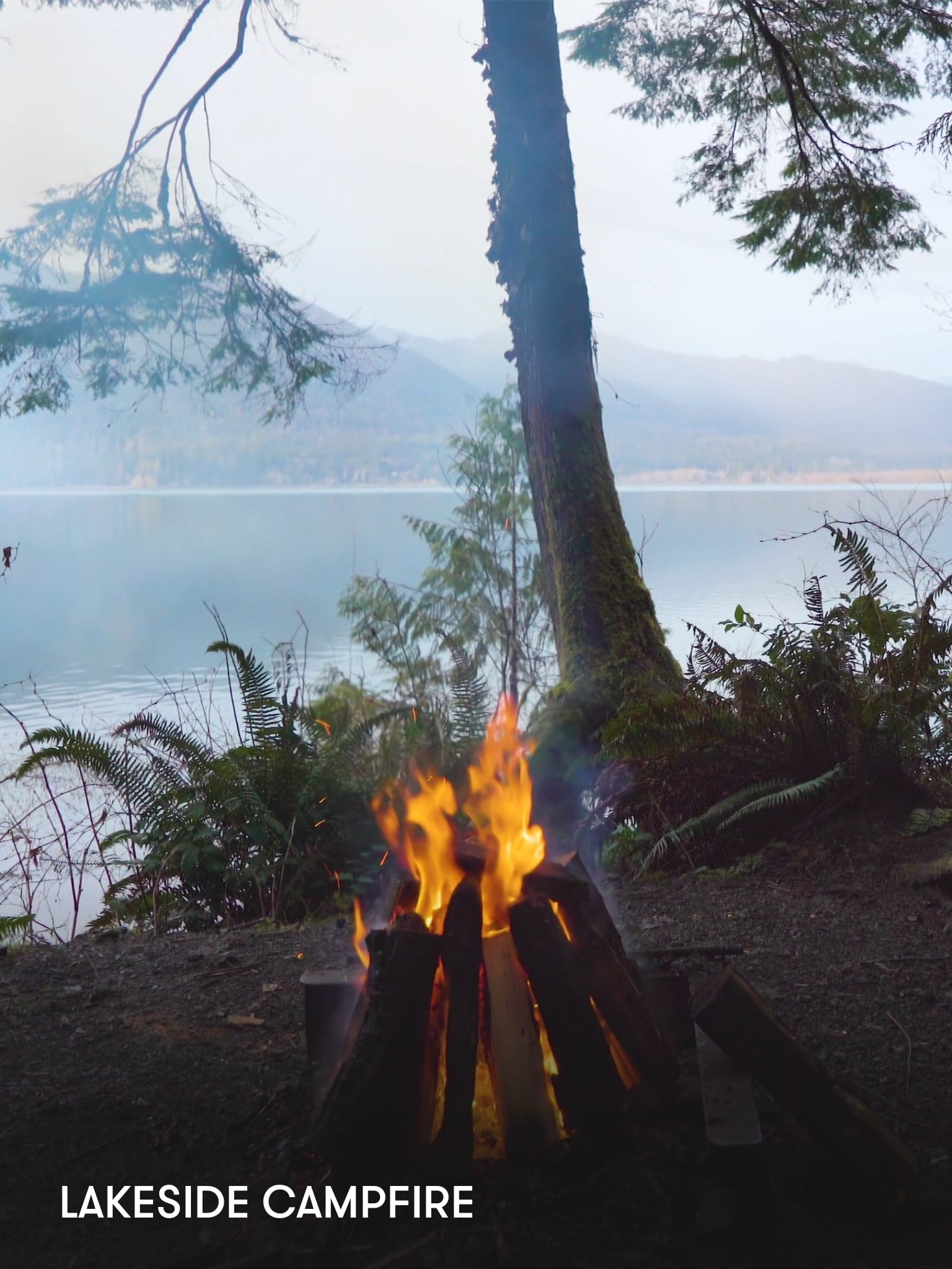 Lakeside Campfire