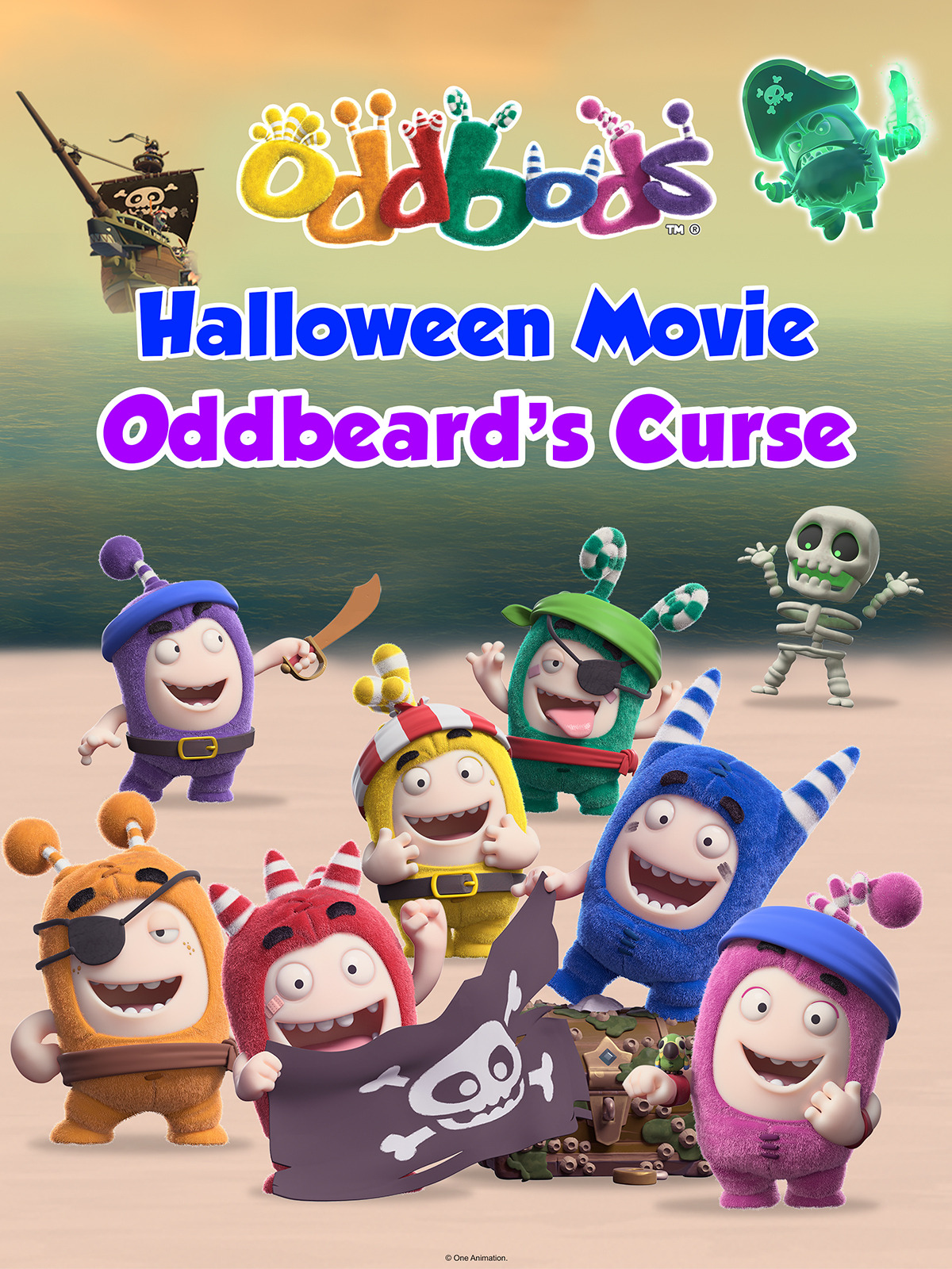 Prime Video: Oddbods Halloween Movie: Oddbeard's Curse