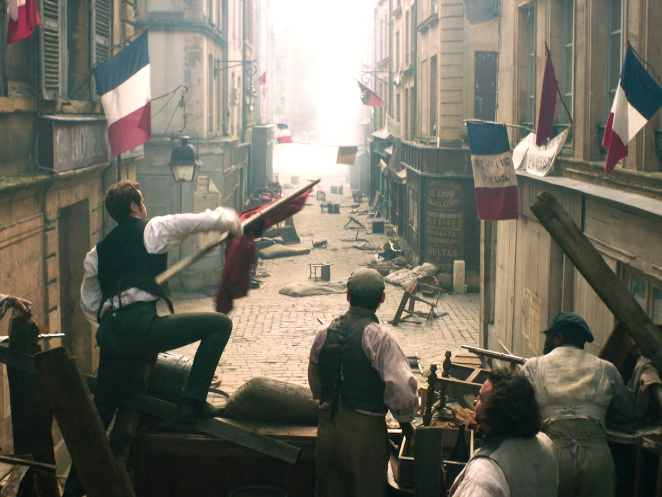 Les Miserables Movie Barricade