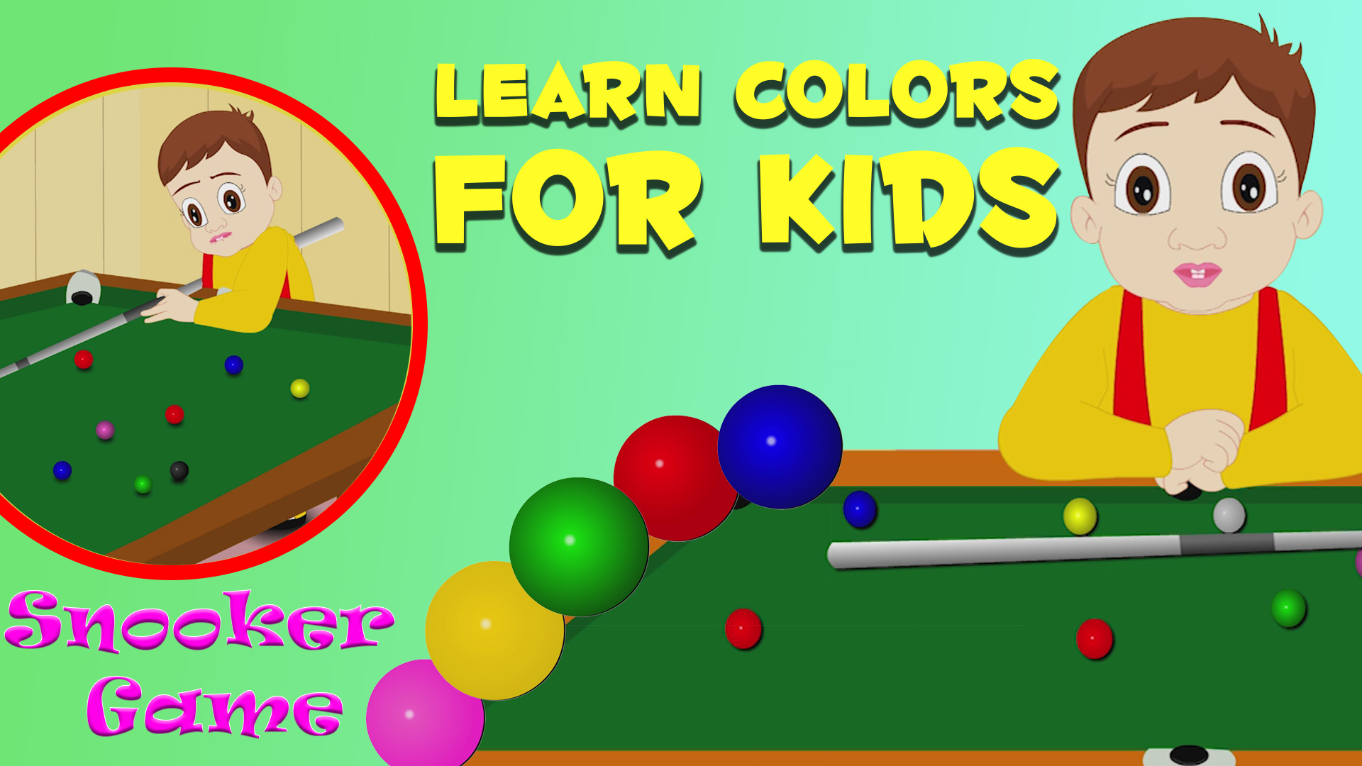 Watch Learn Colors For Kids - Snooker Game | Prime Video