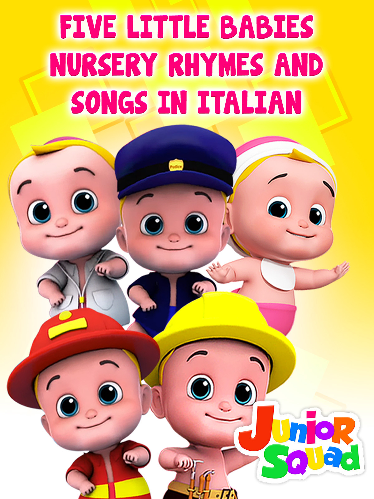 Prime Video: Five Little Babies Nursery Rhymes And Songs In Italian